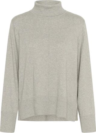 Cream Femme, Pulls, Gris, Taille: 46 FR Col roul&eacute;s