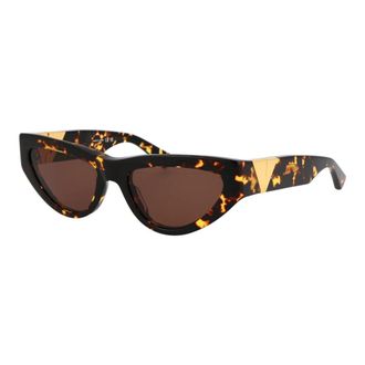 Bottega Veneta Bv1176S Sonnenbrille - - Accessories - Damen - Braun - 55 MM