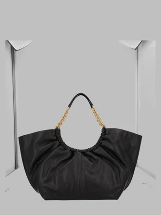 Michael Michael Kors Womens Tote Bag Indie Black Leather Shoulder