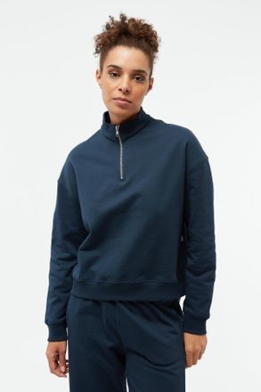 Givn Damen vegan Zip Sweater Gbmagda Mitternachtsblau