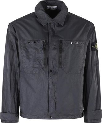 Stone Island Homme, Vestes, Bleu, Taille: M Light Vestes