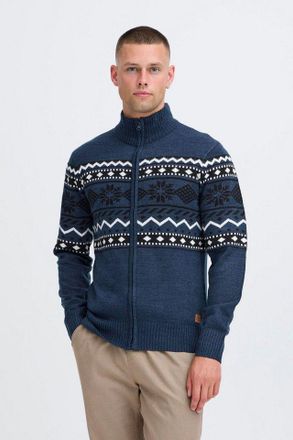 Blend Strickjacke BHNova Stilvolle Strickjacke mit Norweger-Muster
