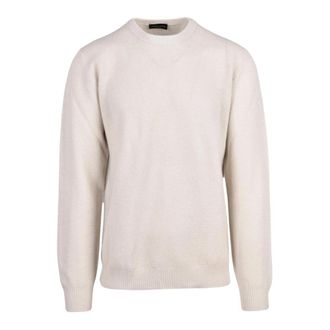 Roberto Collina Rundhals-Pullover - - Knitwear - Herren - Beige - XL