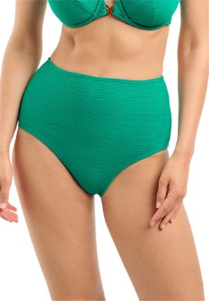 Sans Complexe Badeanzug, zusammengesunkene Badehose, glamour&ouml;se Modelltextur, Frau, farbenfrohe und sexy Ber&uuml;hrung, Tropical Green, 40-42