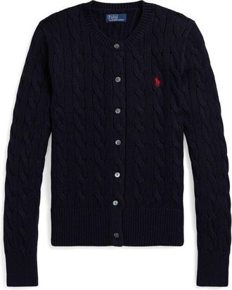 Polo Ralph Lauren Damen Strickjacke aus Baumwolle