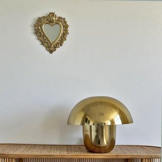 Millumine Millumine - Lampe &agrave; poser champignon dor&eacute; Champi