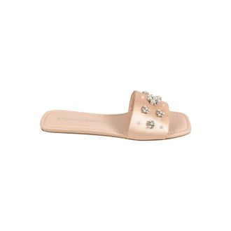Stuart Weitzman Femme, Chaussures, Rose, Taille: 41 EU Poppy Tongs