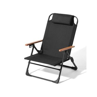 Generic Klappstuhl Camping Leicht Klein Faltbar mit Metallrahmen Hoher Belastbarkeit Klappst&uuml;hle Garten Gepolstert mit Verstellbarer R&uuml;ckenlehne f&uuml;r Partys Ho