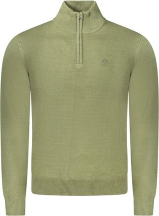 North Sails Pull &agrave; col rond zipp&eacute; - Homme - Pulls - Vert - Taille: 2XL