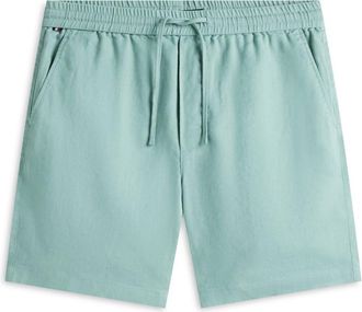 Tommy Hilfiger Sommerliche Shorts aus einem Leinenmischgewebe in