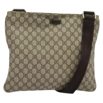 Gucci Sac bandouli&egrave;re en plastique Pre-owned - Femme - Pre-owned - Beige - Taille: ONE Size