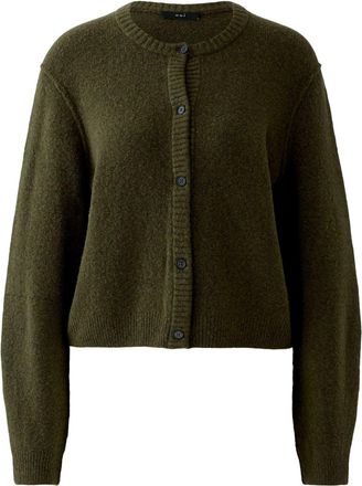 Oui Damen Strickjacke ILAYA l&auml;ssig geschnitten Uni