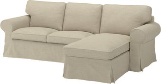 IKEA EKTORP Bezug f&uuml;r 3er-Sofa mit R&eacute;camiere