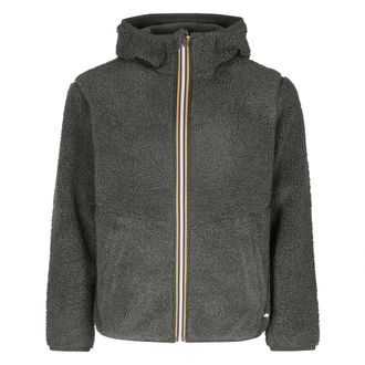 K-Way Veste polaire r&eacute;versible Jack Sherpa - Homme - Sweatshirts et sweats &agrave; capuche - Vert - Taille: M