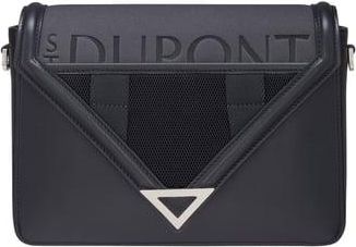 S.T. Dupont Sac messenger D&eacute;fi Explorer en cuir