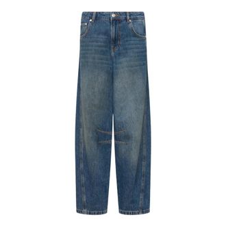 Love Moschino Loose-fit Jeans - - Jeans - Damen - Blau - W26