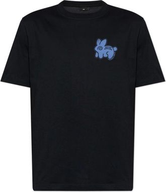 Paul Smith Homme, Tops, Bleu, Taille: 2XL T-Shirt Imprim&eacute;