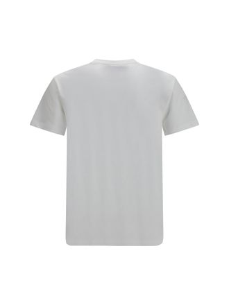 Valentino Mens Cotton Vlogo T-Shirt Bianco T-Shirts And Polos