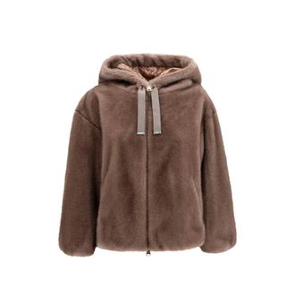 Herno Faux-fur Hooded Jacket