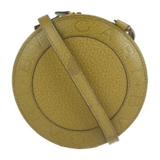 Bulgari Pre-owned Leder Schultertasche - - Pre-owned - Damen - Beige - ONE SIZE