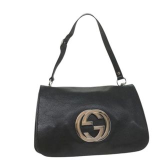 Gucci Sac bandouli&egrave;re vintage Pre-owned - Femme - Pre-owned - Noir - Taille: ONE Size