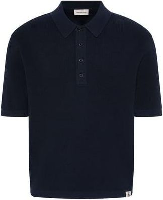 Calvin Klein Polo c&ocirc;tel&eacute; manches courtes en coton