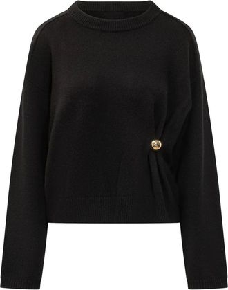 Loulou Studio Femme, Pulls, Noir, Taille: 38 FR Bill Sweater
