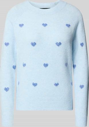 Vero Moda Pullover mit flauschiger Strickstruktur