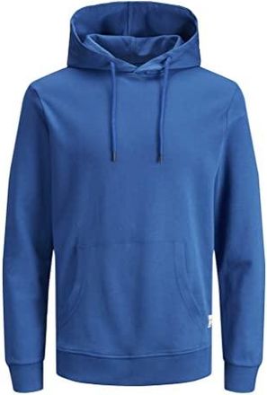 Jack & Jones Sweat à Capuche pour Homme, Bleu Classique, XXXL