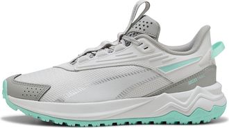 Puma Unisex Extend Lite Trail Straßen-Laufschuh, Federgrau, Minzgrün, 37.5 EU