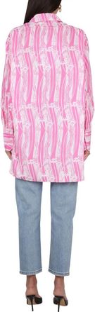 Patou Cotton Shirt Dress - Pink