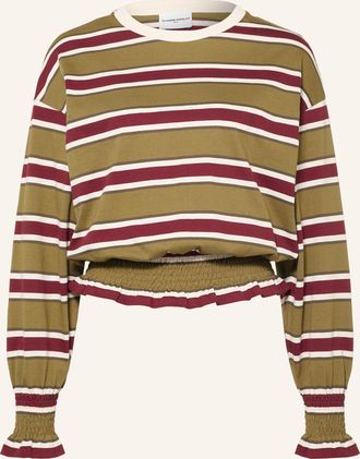 Claudie Pierlot Claudie Pierlot Longsleeve Mit R&uuml;schen gruen