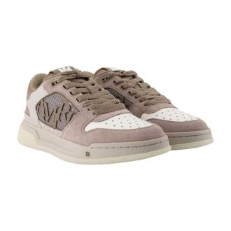 Amiri Calfskin Leather Sneakers - Gray