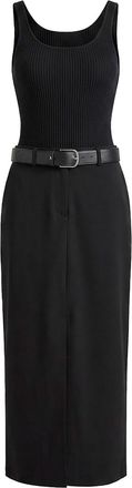 Patrizia Pepe Robe Au Genou - Noir