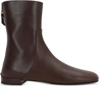 Giorgio Armani Stiefeletten aus Leder - Braun