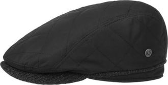 Bugatti Casquette Quilted Casquette Gavroche (56 cm - Noir)