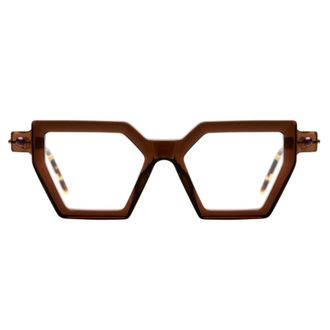 Kuboraum Monture Optique P26 - unisex - Accessoires - Brun - Taille: 50 MM