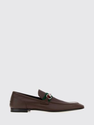 Gucci Mocassins Como en cuir avec mors et bande Web