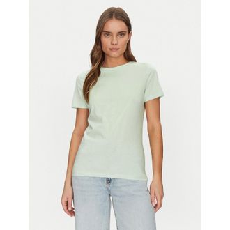 Guess T-Shirt V2YI07 K8HM0 Grün Regular Fit