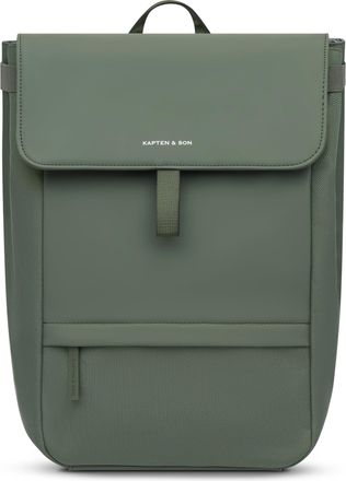Kapten & Son Rucksack Fyn Dusty Green 13 L | Rucksack Damen & Herren Gr&uuml;n | Tagesrucksack mit 15 Laptopfach | Backpack ideal f&uuml;r Uni, City, Arbeit, Reisen