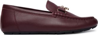 Tommy Hilfiger Mokassins Tommy Hilfiger Enamel Charm Leather FW0FW09532 Dunkelrot
