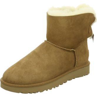UGG Damen Mini Bailey Bow Ii Classic Boot, Chestnut, 38 EU