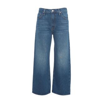 Mother High-Waist Wide-Leg Jeans Blau - - Jeans - Damen - Blau - W24