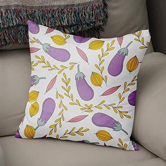 Bonamaison Le Jardin du Lin Kissen Zierkissenbezug Kissenbezug, Zuf&auml;lliges Muster Dekoration, F&uuml;r Zuhause Autos B&uuml;ro Sofa Wohnzimmer Couch Schlafzimmer Dekor, 43