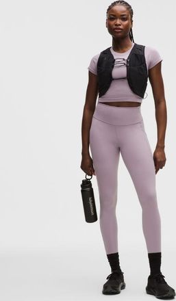 lululemon Legging Fast and Free taille haute 5 poches pour Femmes - 71 cm - Violet/Pastel - Taille 10