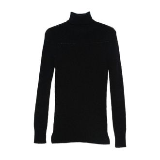 Dries Van Noten Damen, Strickwaren, Schwarzk, LGr&ouml;&szlig;e
