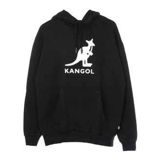 Kangol Schwarzer Kapuzenpullover Langarm - - Sweatshirts & Hoodies - Herren - Schwarzk - M