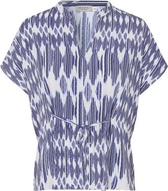 Masai Femme, Blouses et Chemises, Bleu, Taille: 44 FR Blouses
