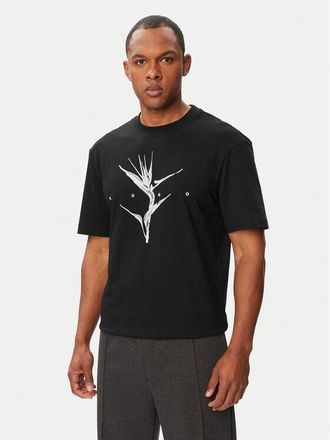 HUGO BOSS T-Shirt Darise 50563436 Schwarz Relaxed Fit