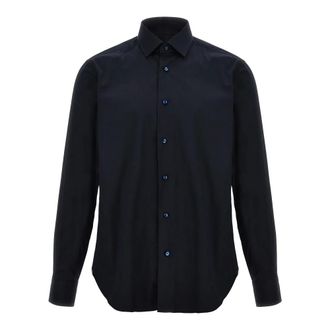Barba Hemden - - Shirts - Herren - Blau - 4XL